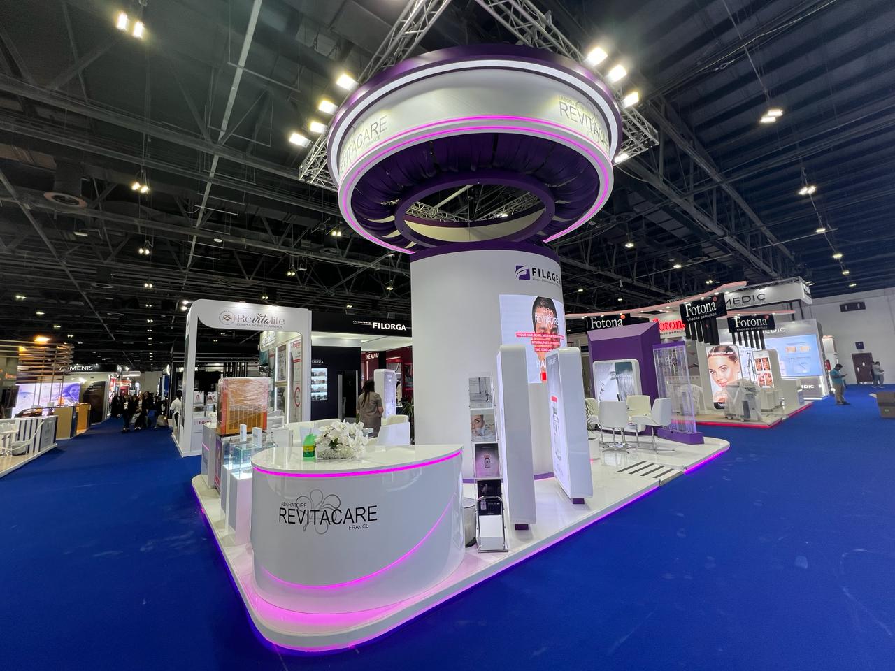 FILAGEN – DUBAI DERMA 2024 - Exhibition Stand Servcies UAE Dubai