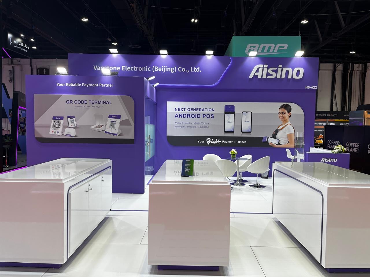 AISINO @ SEAMLESS 2024 - Exhibition Stand Servcies UAE Dubai