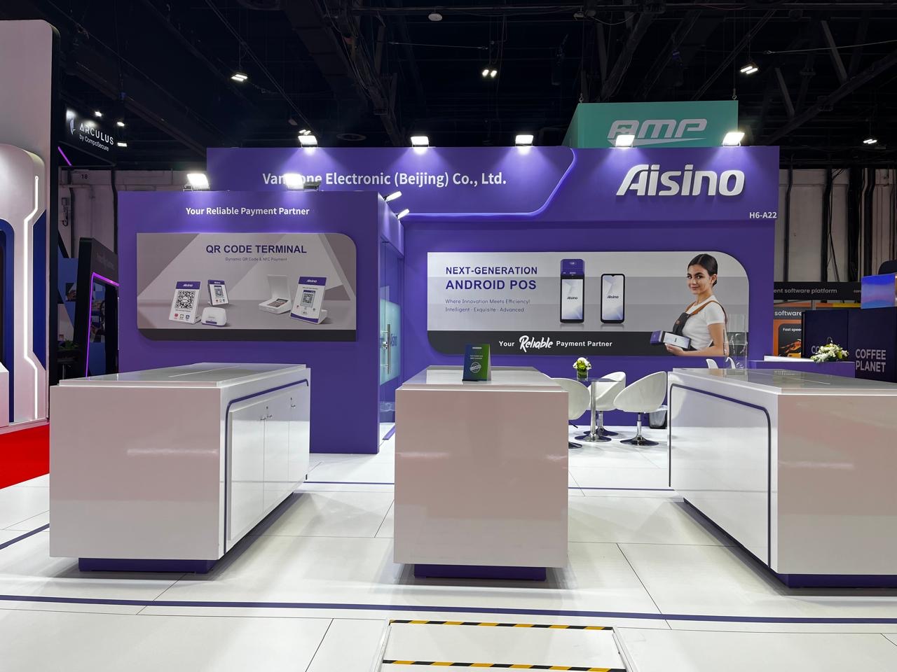 AISINO @ SEAMLESS 2024 - Exhibition Stand Servcies UAE Dubai