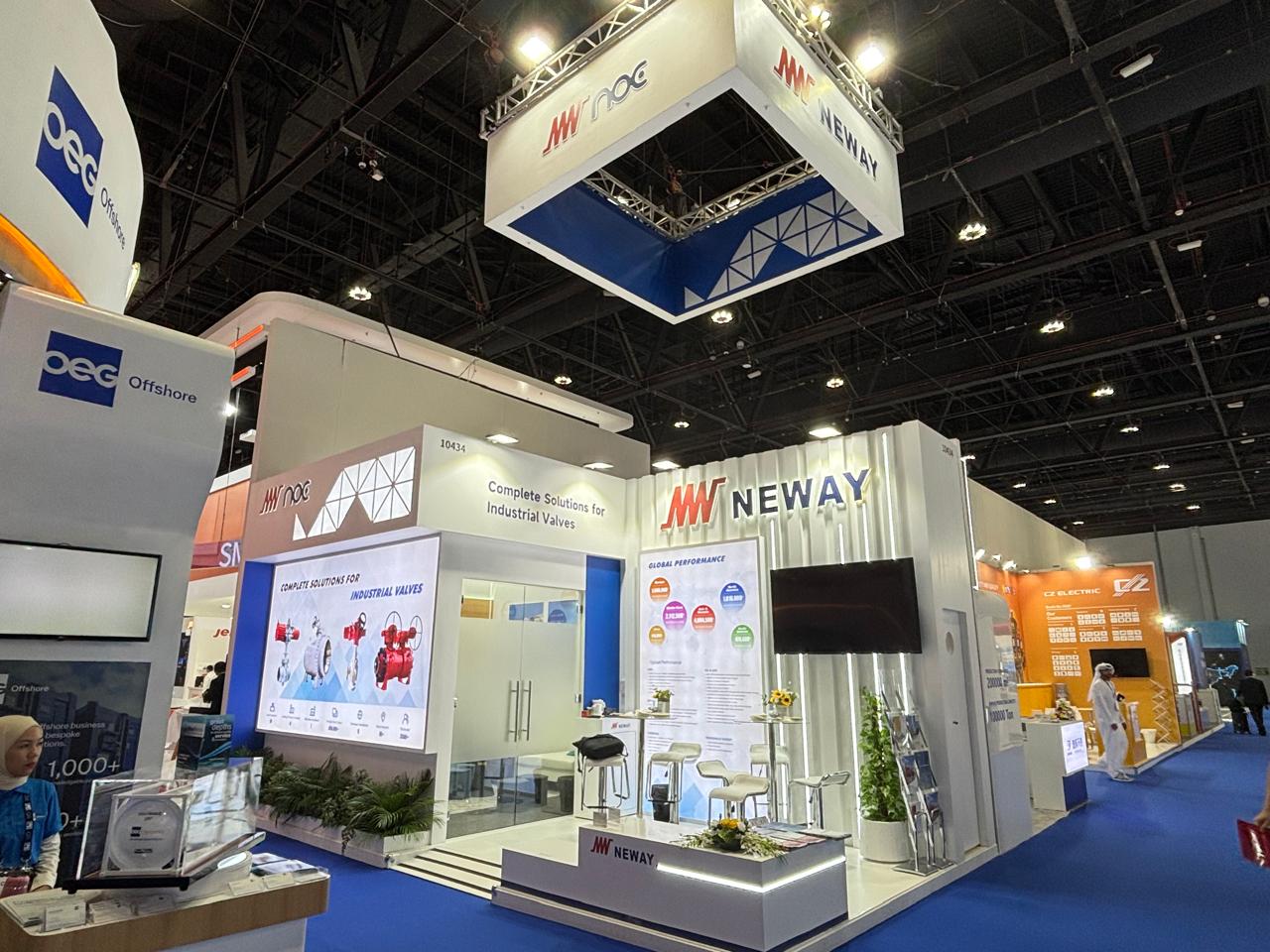 NEWAY @ ADIPEC 2024 - Exhibition Stand Servcies UAE Dubai