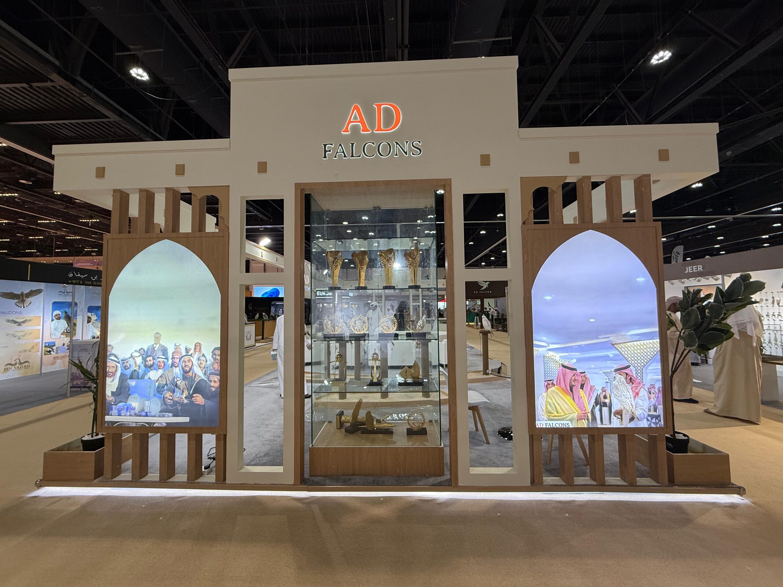 AD FALCON @ ADIHEX 2025 - Exhibition Stand Servcies UAE Dubai